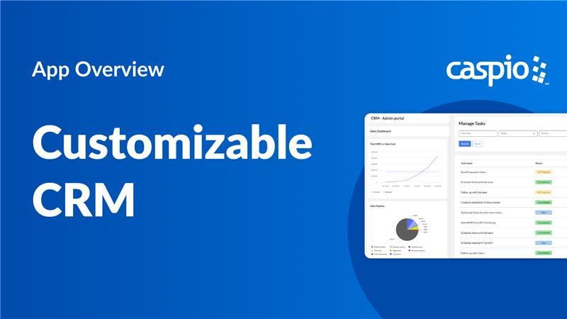 Customizable CRM Software - Free App Template | Caspio Marketplace