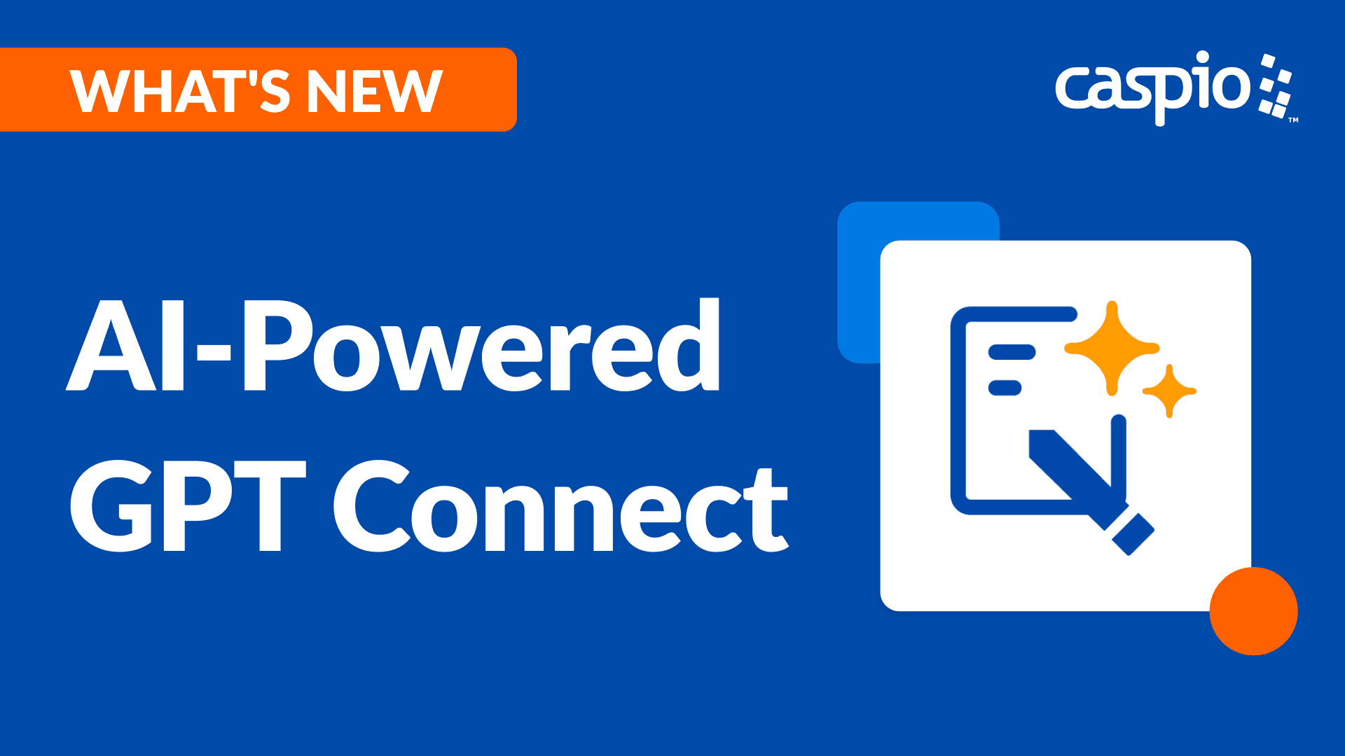 AI-Powered GPT Connect Extension | Caspio Marketplace